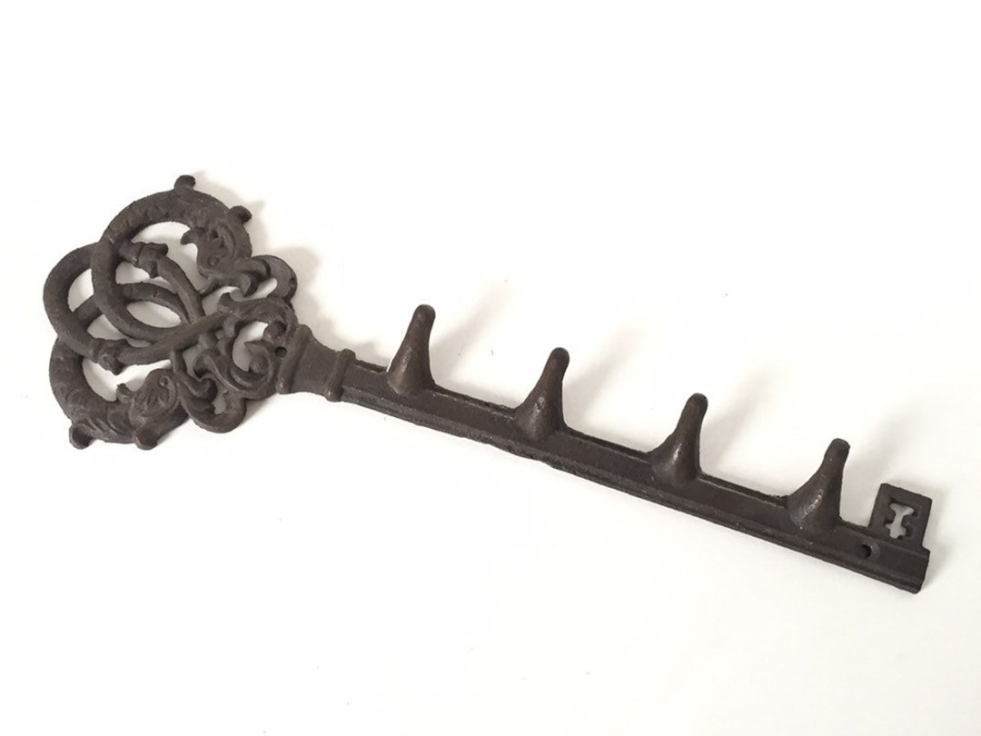 Skeleton Key Hook - Hooks for Keys - Coat Hook Vintage Hooks - Closet ...