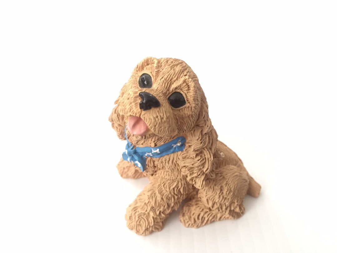 Vintage Cocker Spaniel Figurine - Cocker Spaniel Gifts - Spaniel Statue ...