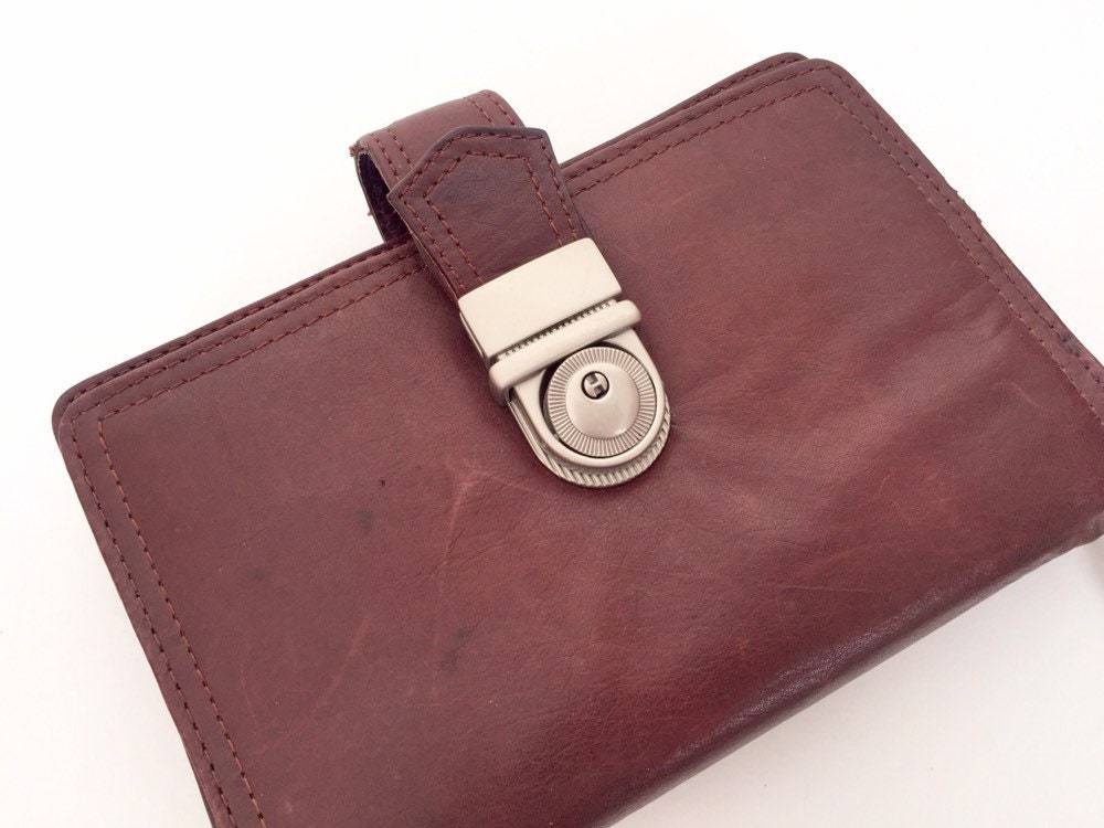 Vintage Leather Manbag European Man Bag With Wrist Strap and | Etsy