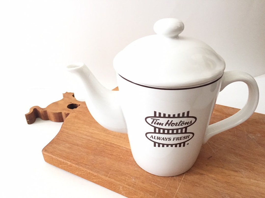Tim Hortons Teapot - Vintage Teapots - Teapot Ceramic - Teapot Vintage ...