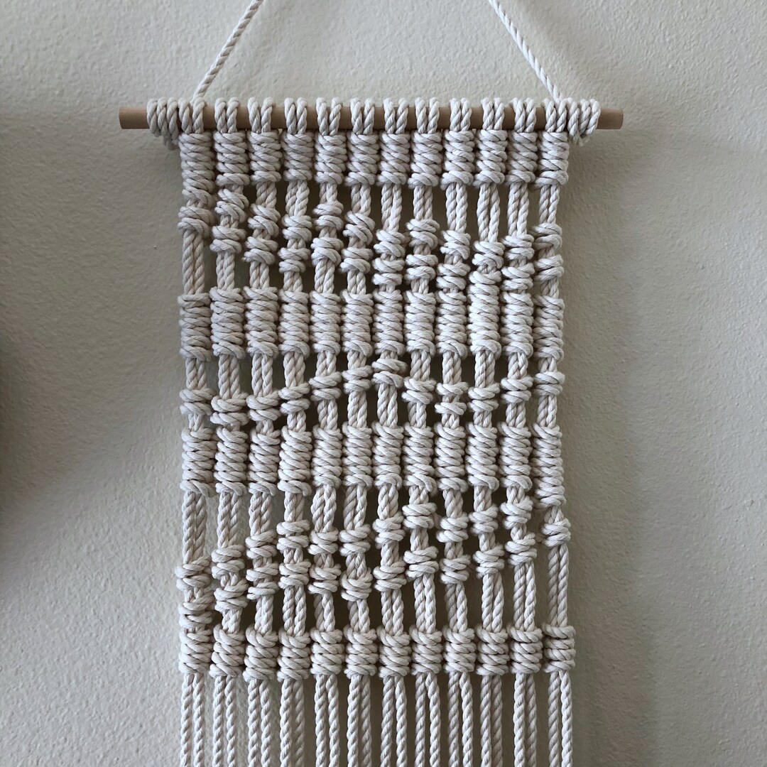 LINES - Modern Macrame Wall Hanging - Etsy