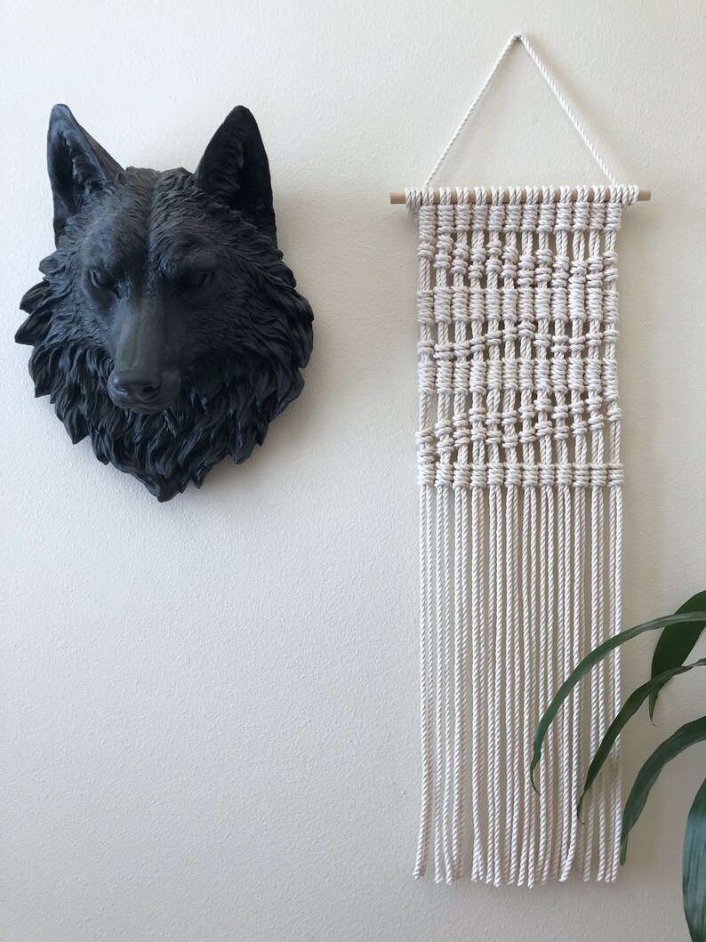 LINES - Modern Macrame Wall Hanging - Etsy