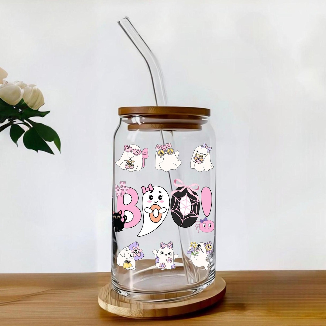 Boo Soda Can Cup - Etsy