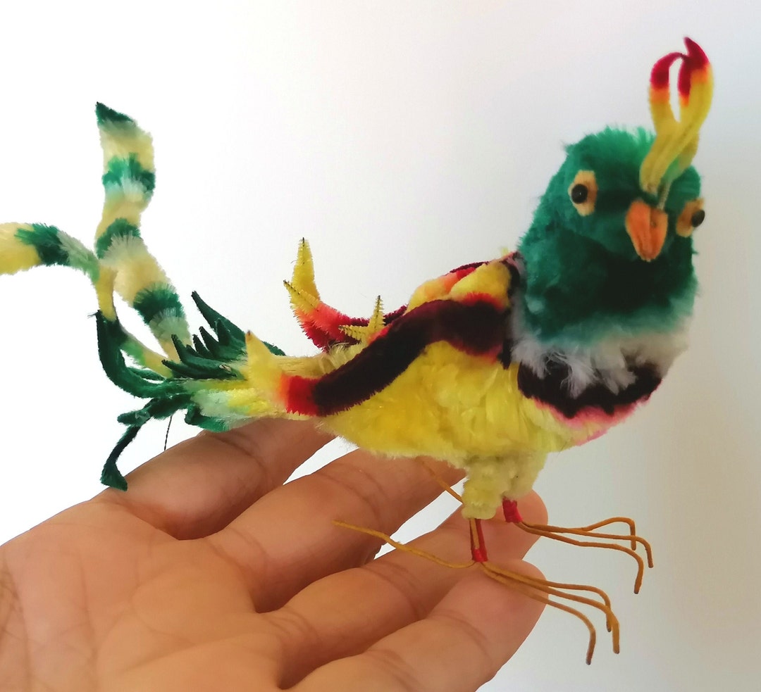 Rare Vintage Collectible Soft Toy Parrot Bird From ara ara Jeretzian ...