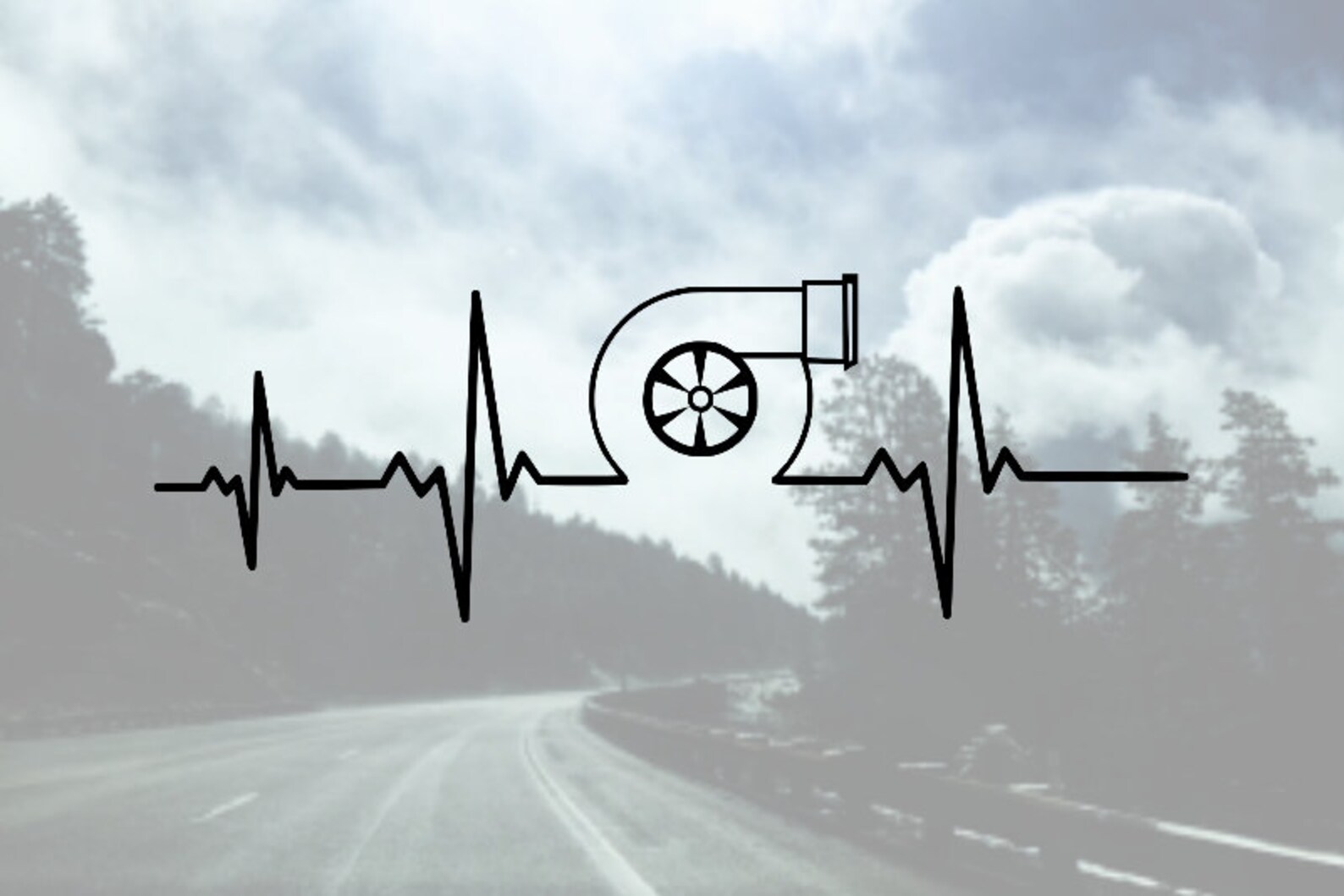 Turbo Life / Car Decal / Custom Vinyl / Bumper Sticker / Turbo / Race ...