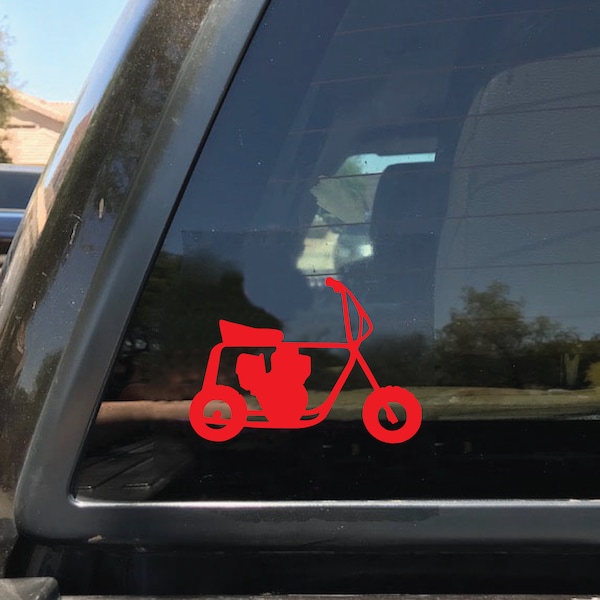 Mini Bike Decal - Etsy