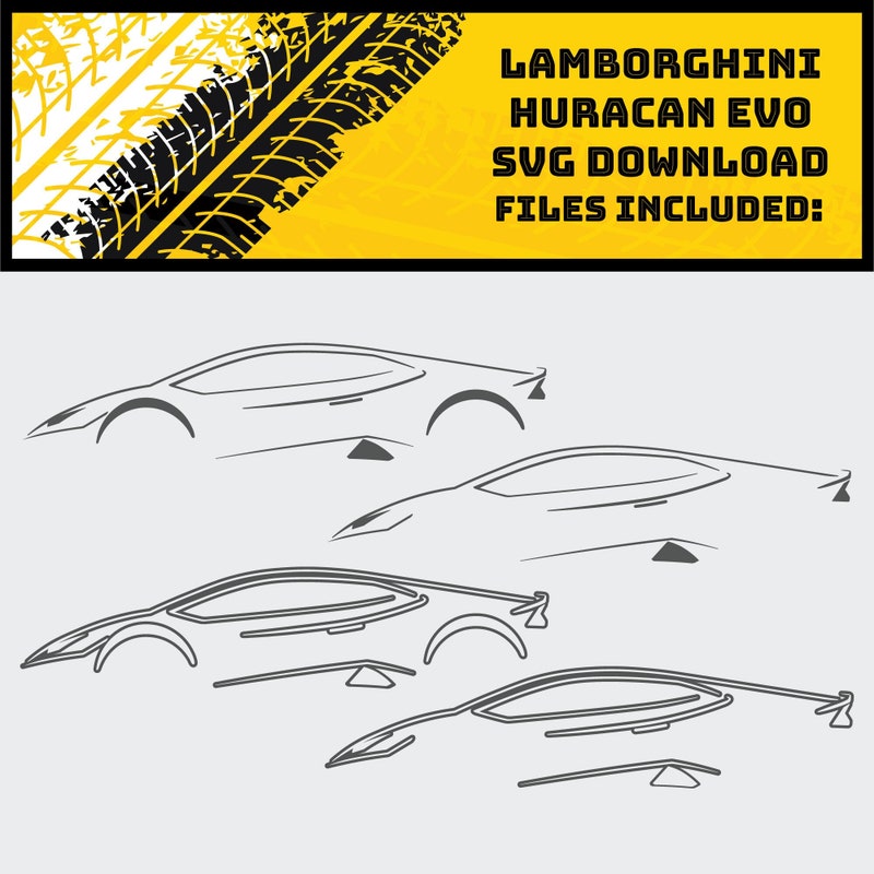 Lamborghini Huracan Decals - Etsy