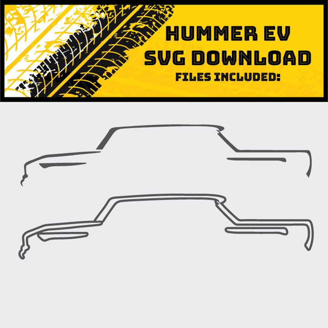 Electric Hummer Inspired Digital Download for Vinyl Cutting Machine-svg ...