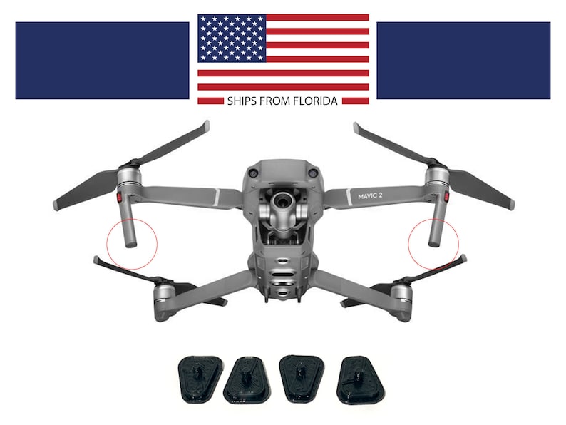DJI Mavic Pro Landing Gear Foot Pads for Replacement Parts USA SHIPPING ...
