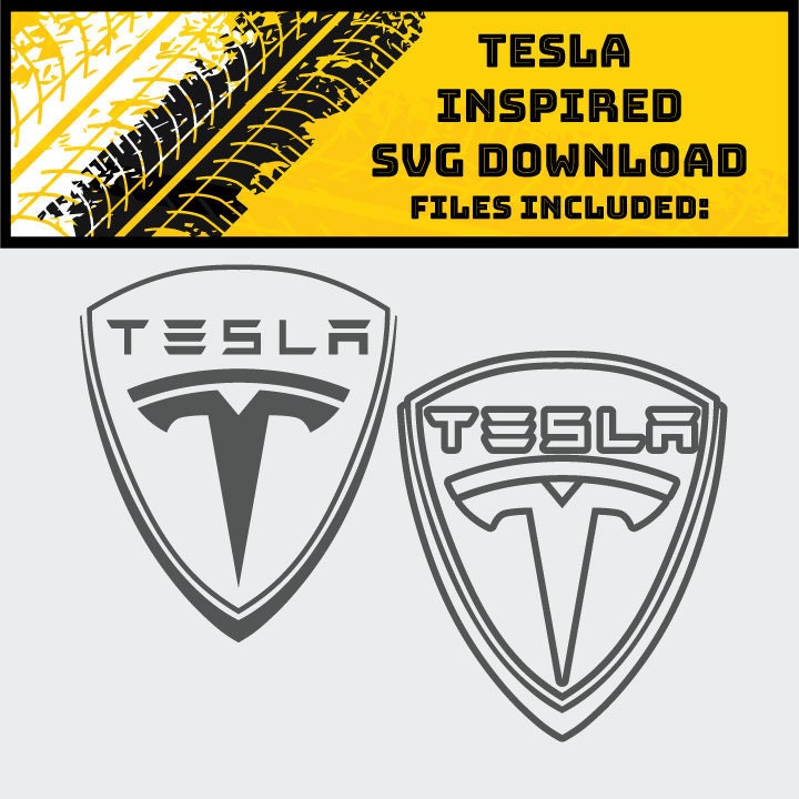 Tesla Inspired Digital Download for Vinyl Cutting Machine-svg, Jpg, Eps ...