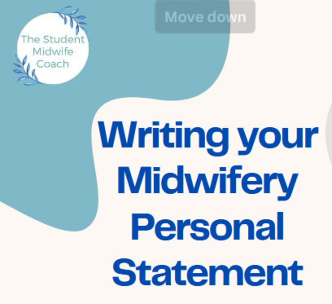 Midwifery Personal Statement Workbook Guide - Etsy
