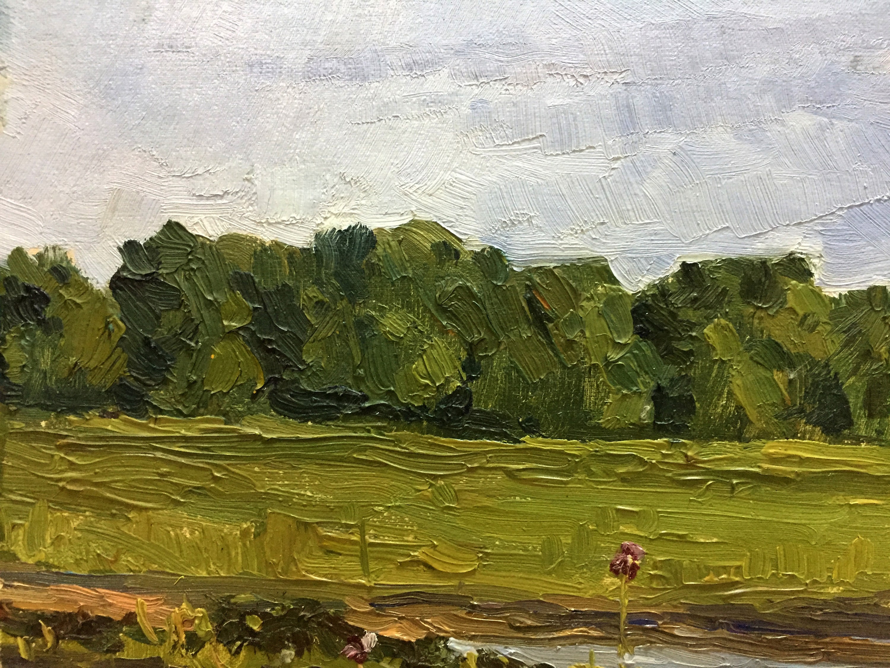 Oil Painting Morass Chernyshevsky Petr Akimovich Original - Etsy