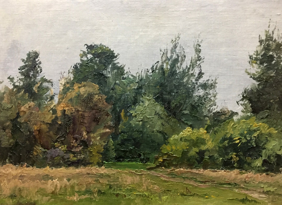 Oil Painting Near the Forest Yakovlev Vasily Nikolaevich Original ...