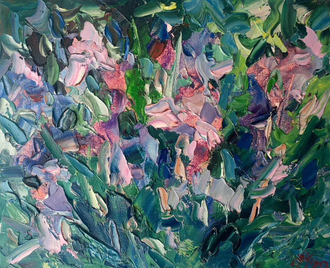Abstract Oil Painting the Smell of Spring Alexander Nikolaevich ...