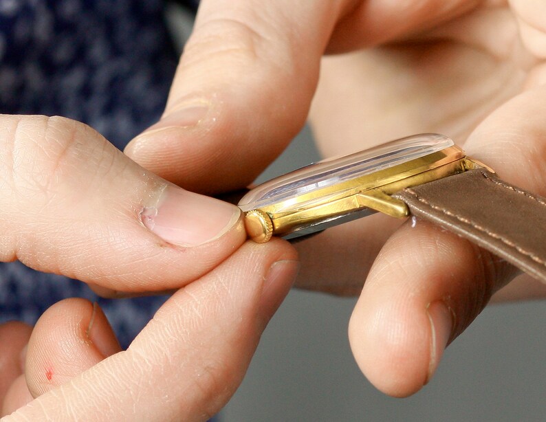 Poljot Vintage Men Wrist Watch / Rare Golden White Vintage Men - Etsy