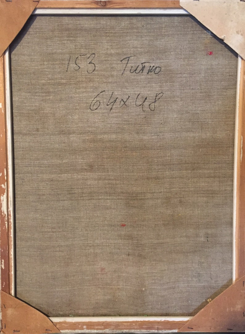 Oil Painting Forest Park Titko Stepan Ilich Original Picture | Etsy