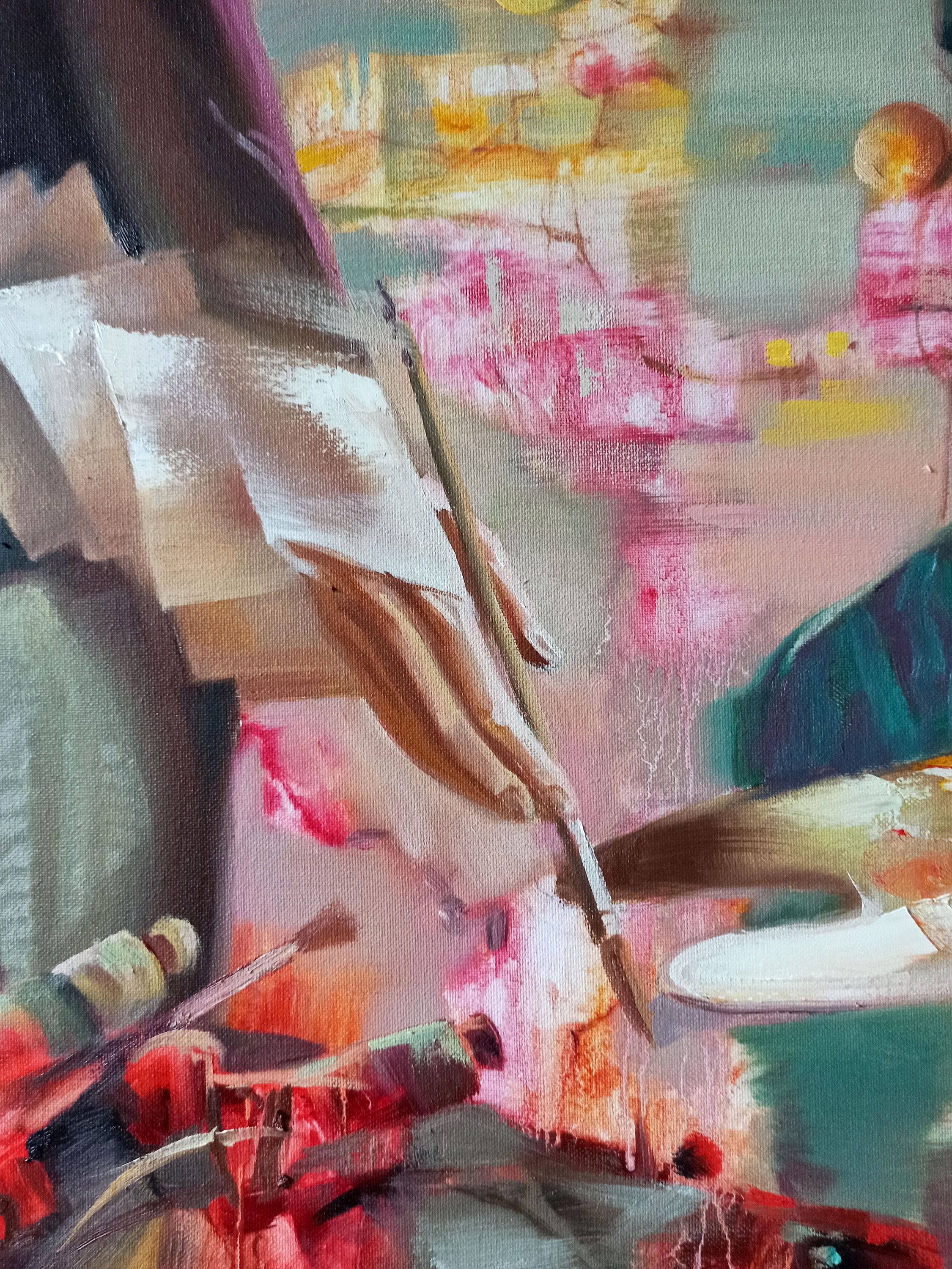 Abstract oil painting Painter Anatoly Borisovich Tarabanov | Etsy