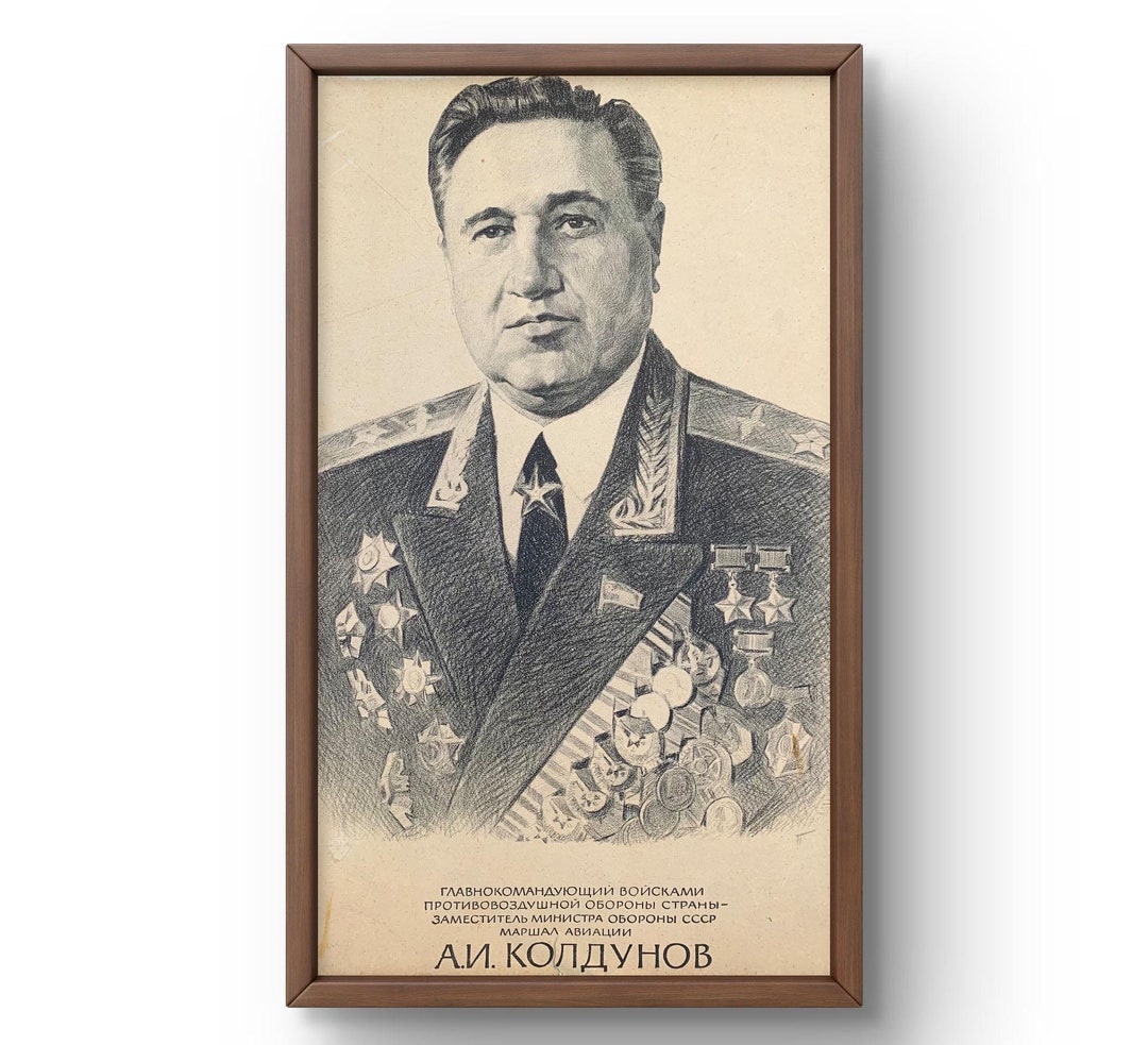 Pencil Painting Portrait Original, Pencil Painting, Outstanding Soviet ...