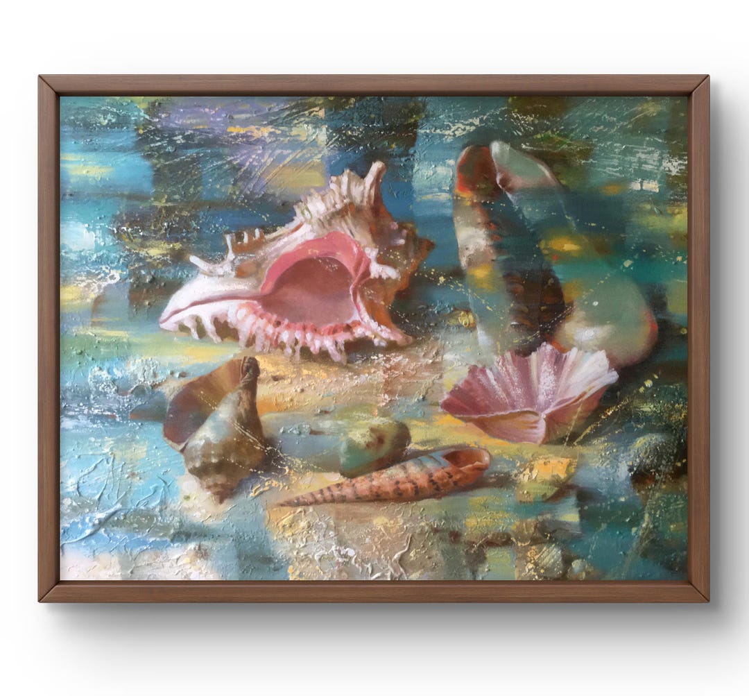 Oil Painting Abstract Original, Oil Painting, Mesmerizing Image of ...