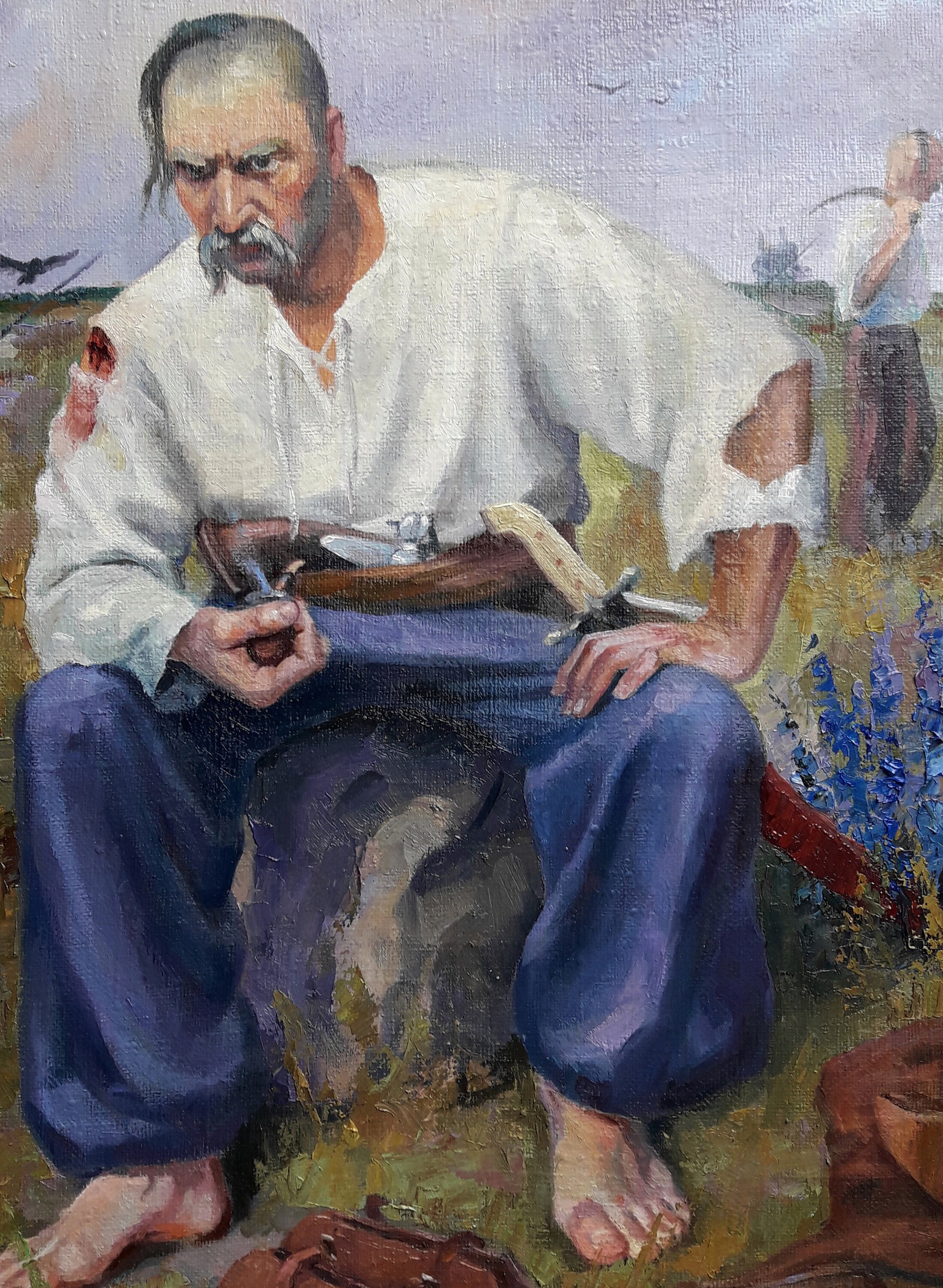 Oil Painting Ivan Sirko Serdyuk Boris Petrovich Painter | Etsy