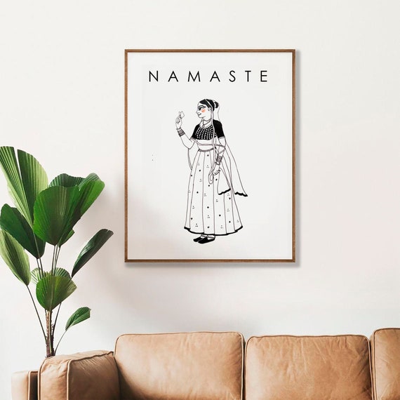 Namaste Welcome Art
