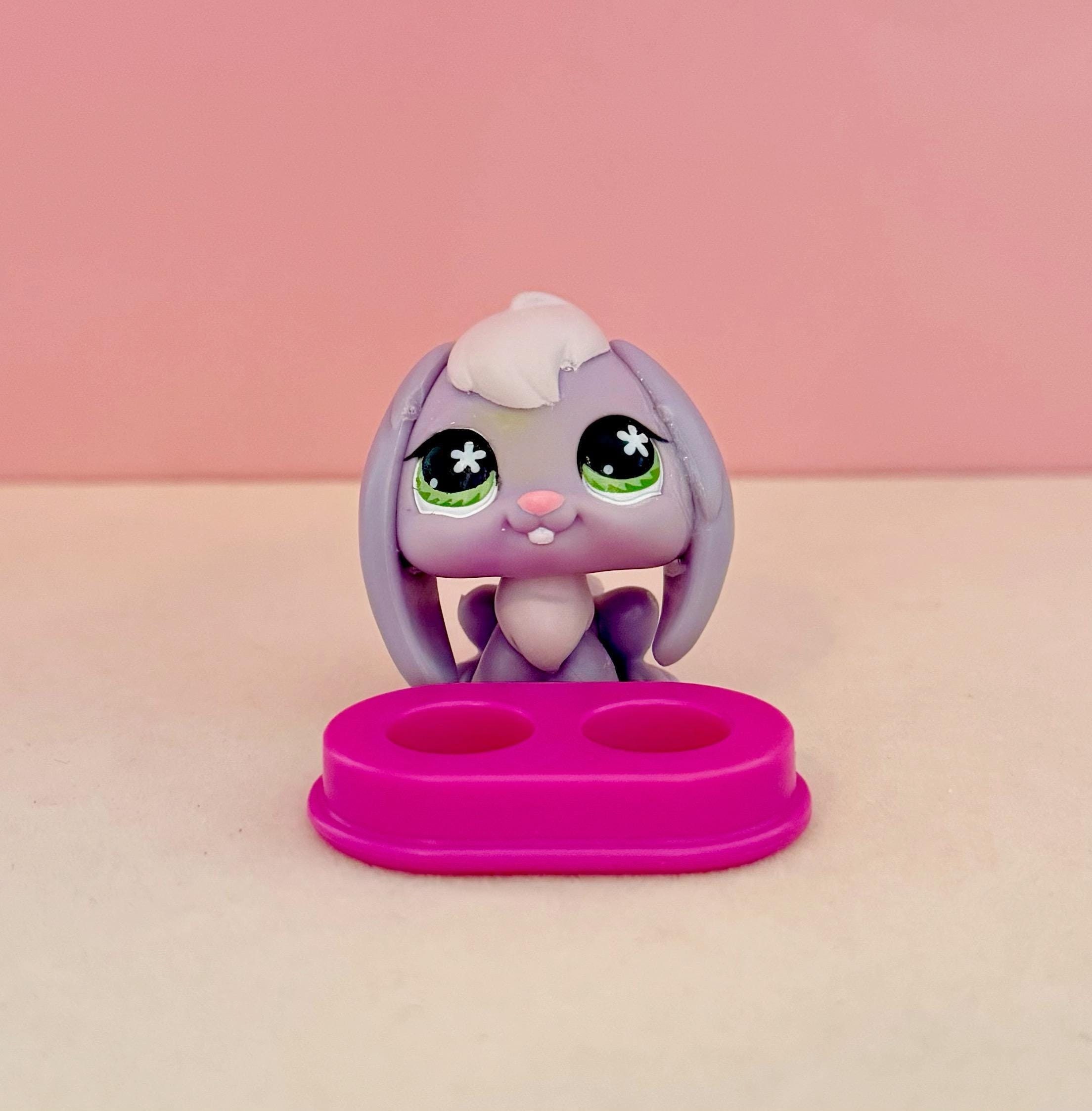 2006 Hasbro Littlest Pet Shop Purple Floppy Ear Bunny #648 - Etsy