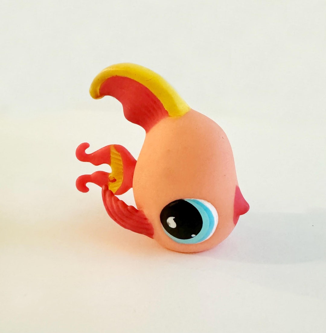 2007 Hasbro Littlest Pet Shop Pink Angelfish #643 - Etsy