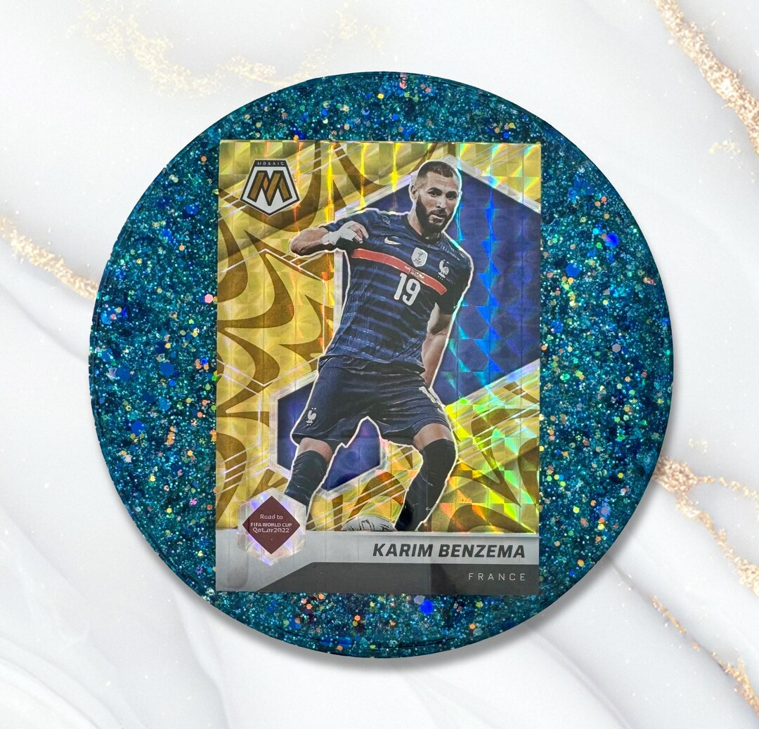Karim Benzema (france) Sparkly Mosaic Prizm World Cup 2022 Panini ...