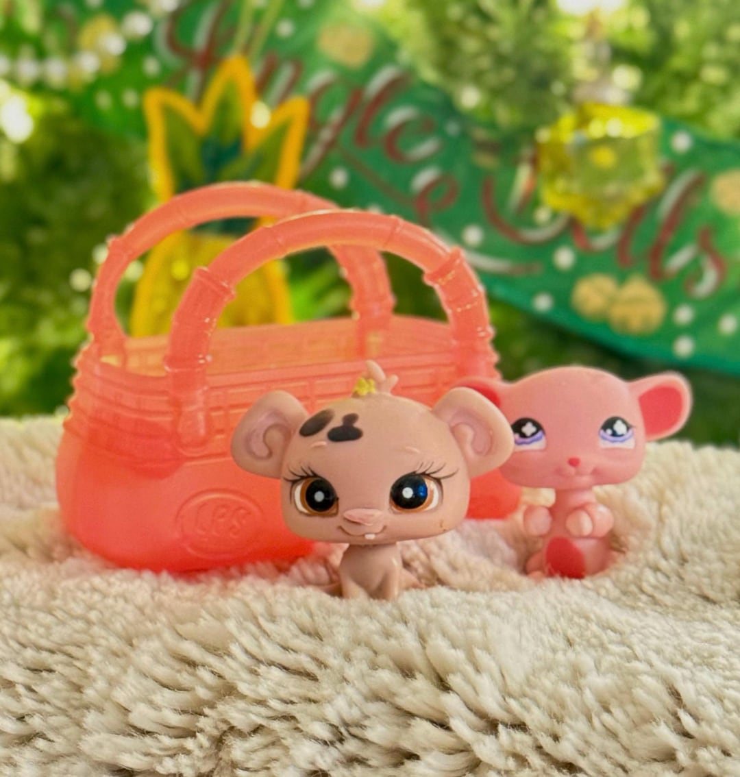 Littlest Pet Shop Pink Mouse #633 and Bratz Lil' Angelz Petz Mouse - Etsy