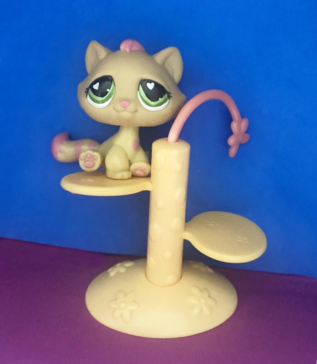 Littlest Pet Shop Kitty Cat #552 With Climbing Toy - Etsy