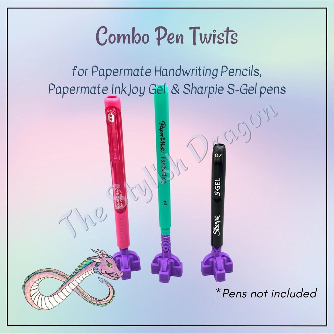 Prep Wand and 5 Pen Twists Bundle Pen Holders for UV Lamp - Etsy