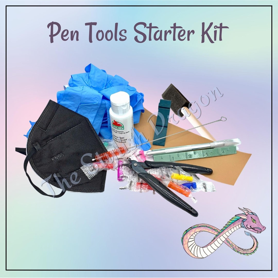 Resin Pens Starter Tool Kit Tools for Epoxy Glitter Pens Pen Starter ...
