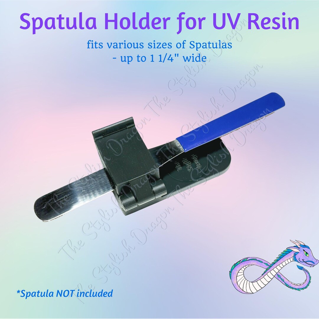 3D Printed UV Resin Spatula Holder: Pharmacist Spatula Stand - Etsy
