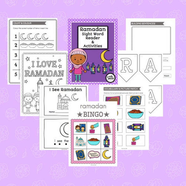Ramadan Activity Pack Worksheet Printable Download - Etsy Australia