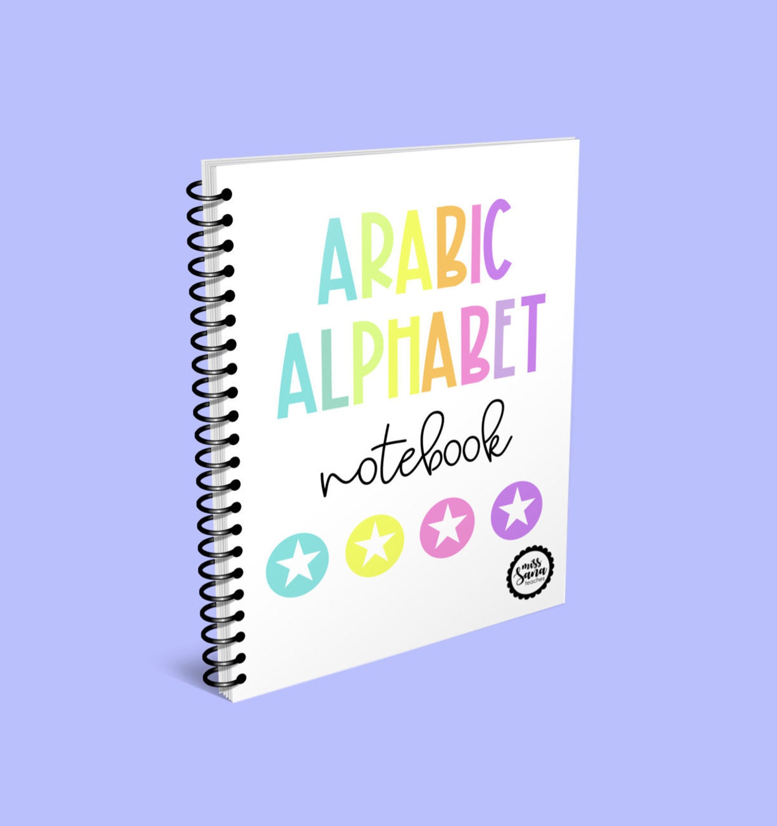 Arabic Alphabet Workbook Activity Book - Etsy