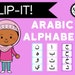 Arabic Alphabet Cards Digital Download Cotton Candy Colours | Etsy