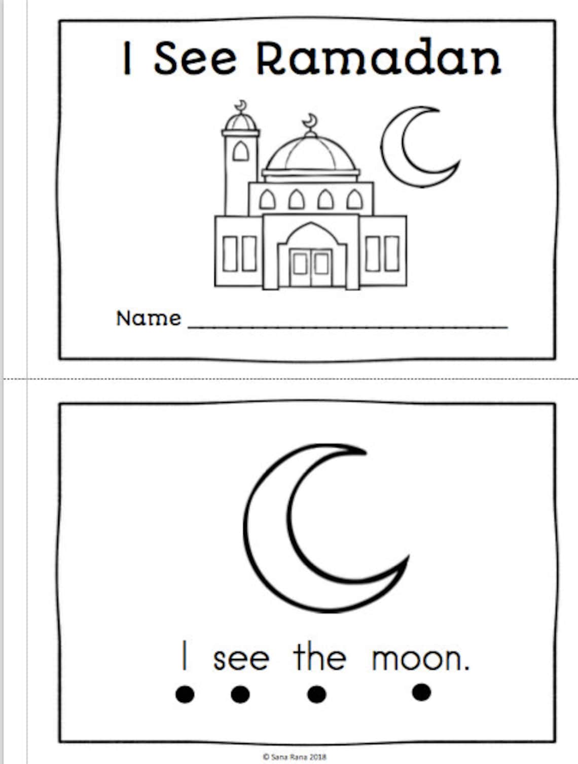 Ramadan Activity Pack Worksheet Printable Download - Etsy Denmark