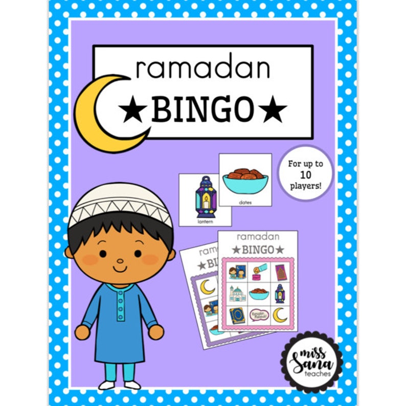 Ramadan Bingo Game - Etsy