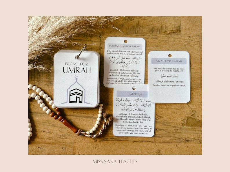 Umrah Dua Cards Printable Digital Download - Etsy
