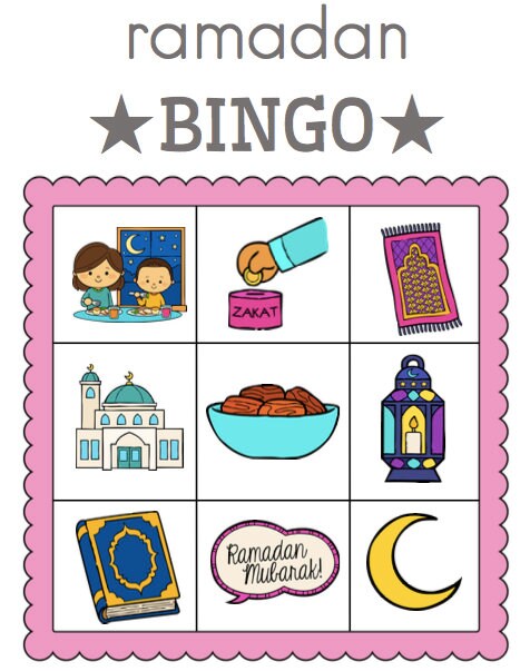 Ramadan Bingo Game - Etsy