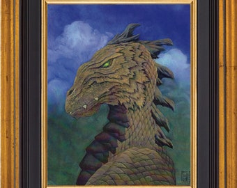 William Blake Red Dragon Print Poster - Etsy