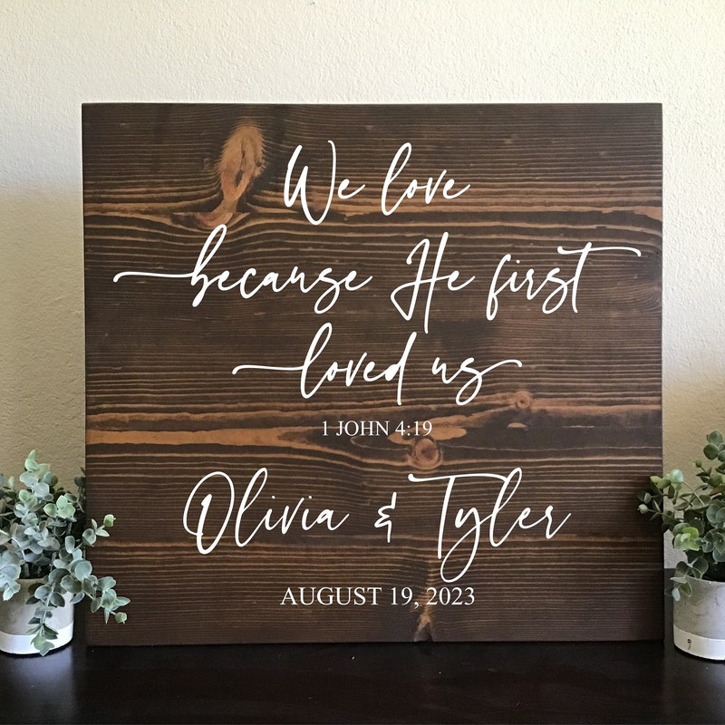 He First Loved Us - Etsy