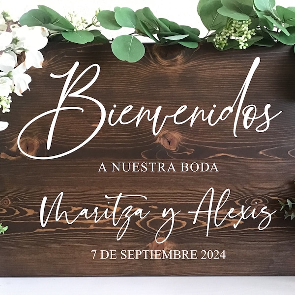 Spanish Welcome Sign - Etsy