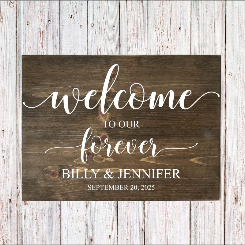 Wooden Welcome Sign - Etsy