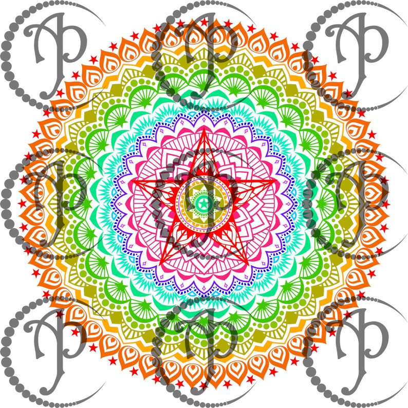 Patriotic Mandala - SVG - Vector - Etsy