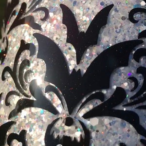 Bat Damask Pattern SVG CUT FILE - Etsy