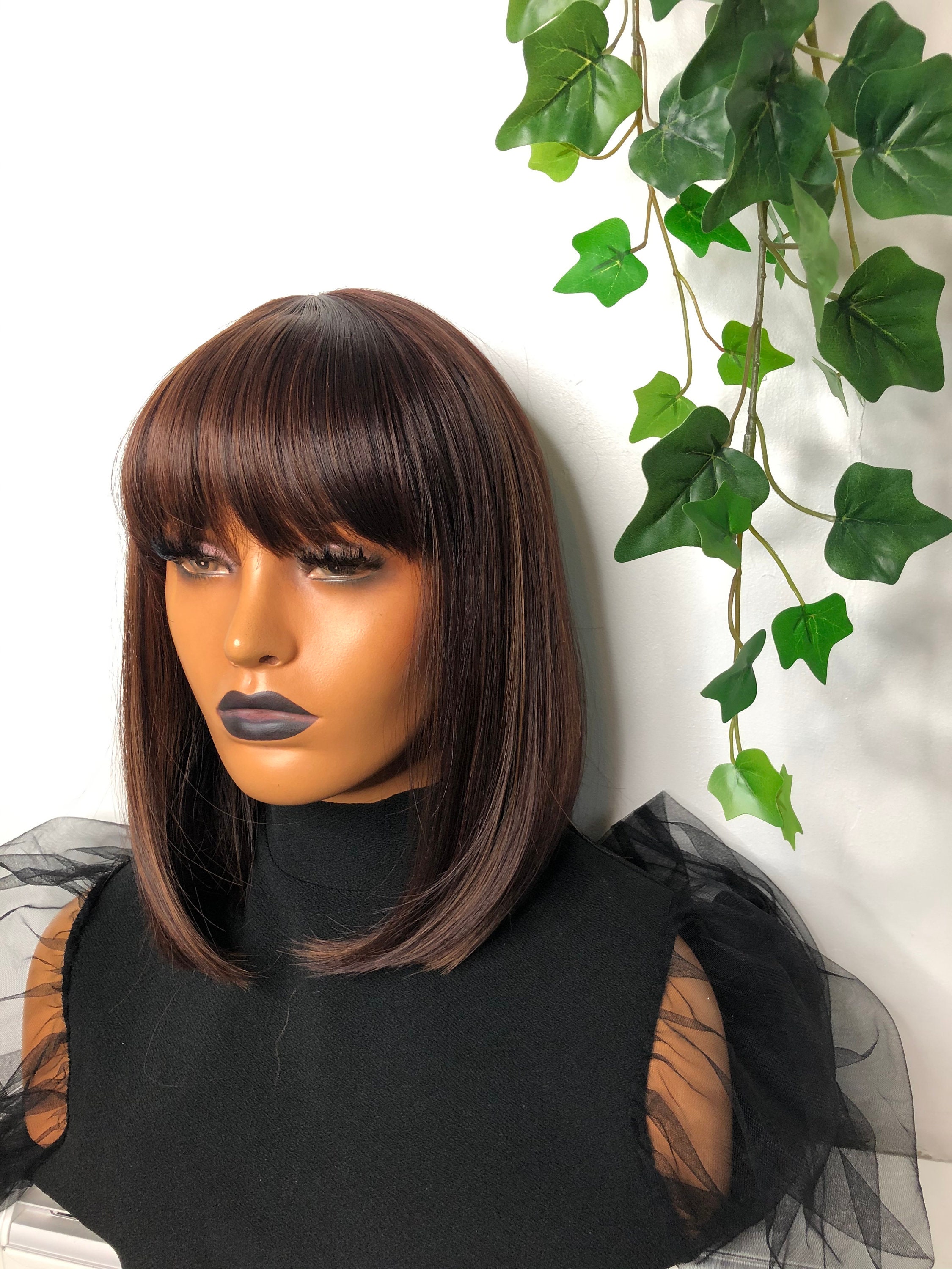 KANDI 100% Premium Synthetic Fibers Wig Unit - Etsy UK