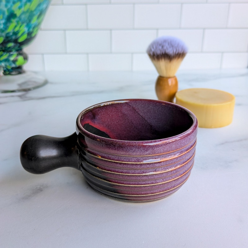 Pottery Shaving Mug - Etsy