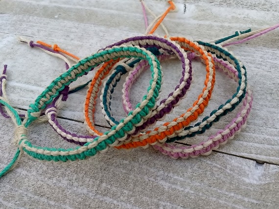 Etsy hemp bracelets store