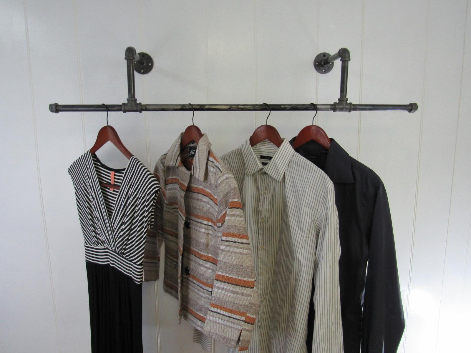 Laundry Room Decor Clothing Rod - Etsy